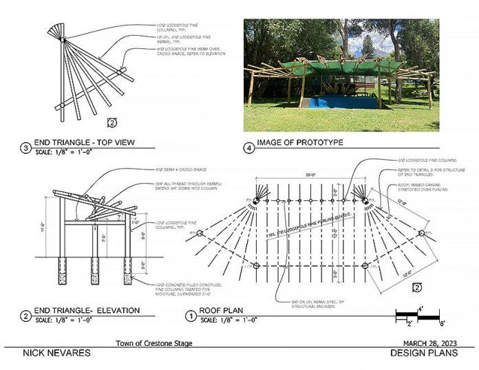 A stage is born: A permanent stage coming to Crestone Town Park | The ...